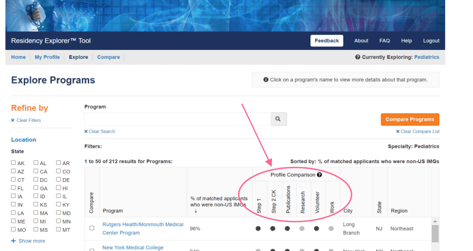 Residency Explorer - Use This for a Successful Match