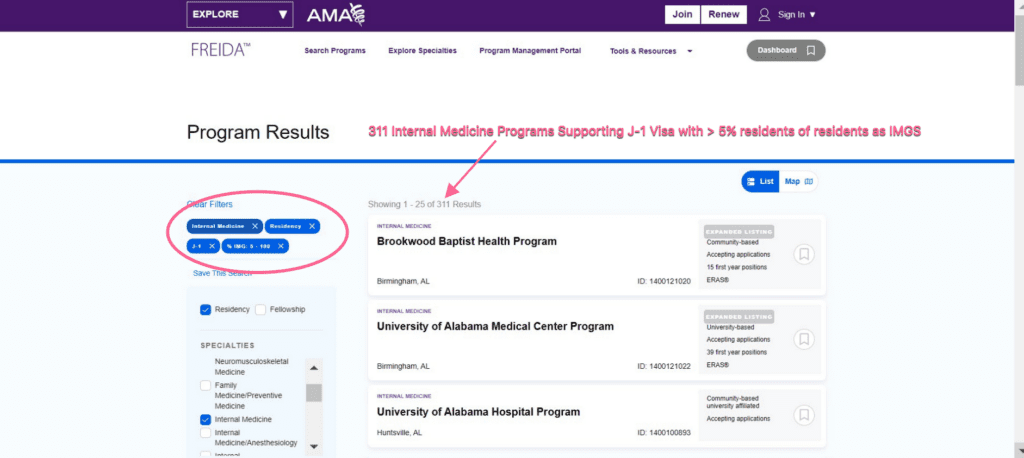 FREIDA: A Quick Tutorial for Seamless Residency Searches