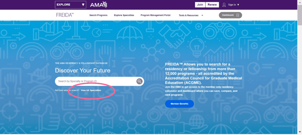 FREIDA: A Quick Tutorial for Seamless Residency Searches