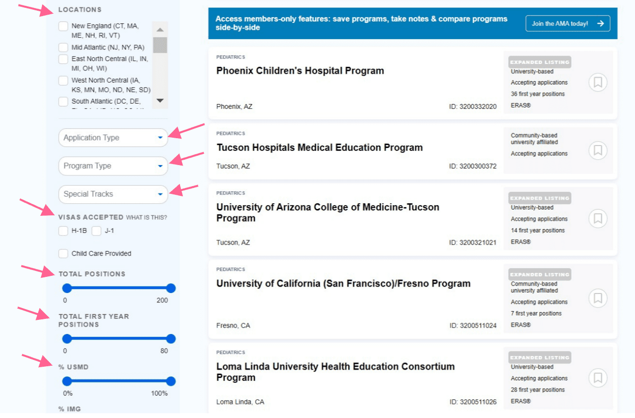 FREIDA: A Quick Tutorial for Seamless Residency Searches