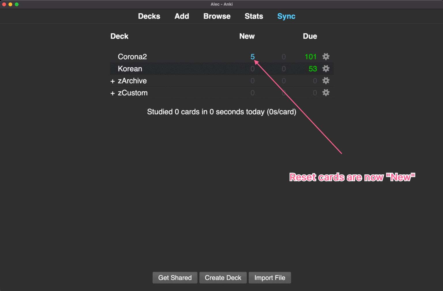How to "Reset" Your Anki Deck (I Don't Recommend It)