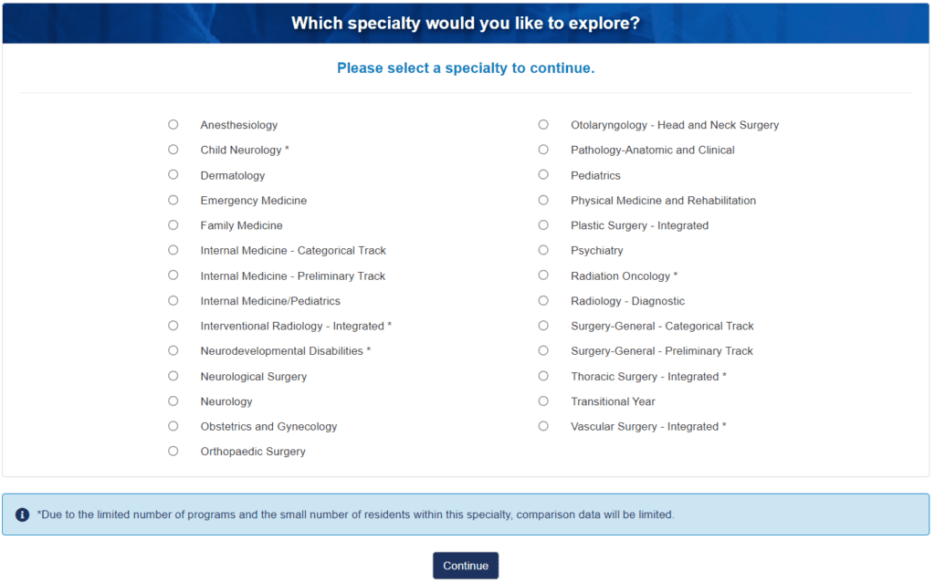 Residency Explorer - Use This for a Successful Match