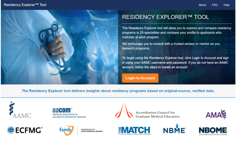 Residency Explorer - Use This for a Successful Match